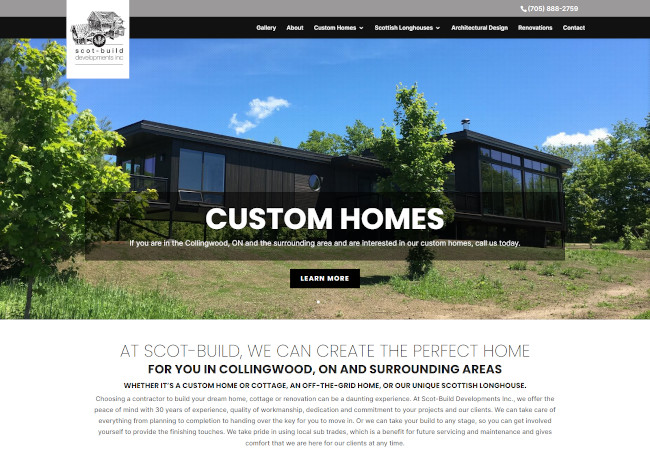 Our New Website is Live! | Scot-Build Developments Inc.